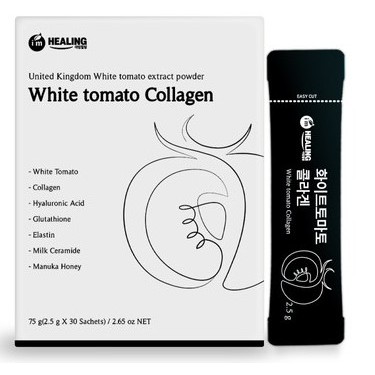 Crystal White Tomato Extract Powder 30 Sticks - Skin Whitening Booster ...