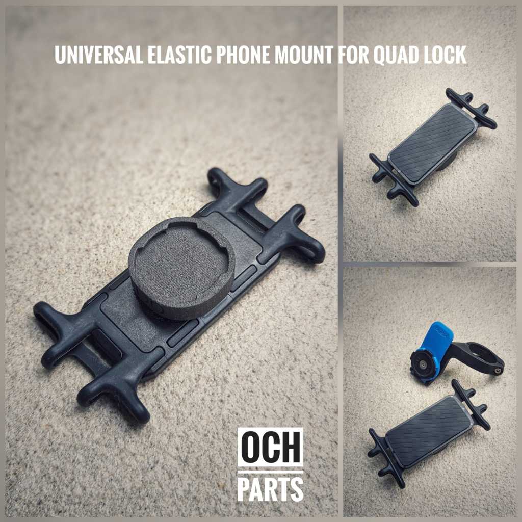 Universal Silicon Phone Mount for Quad Lock | Shopee Singapore