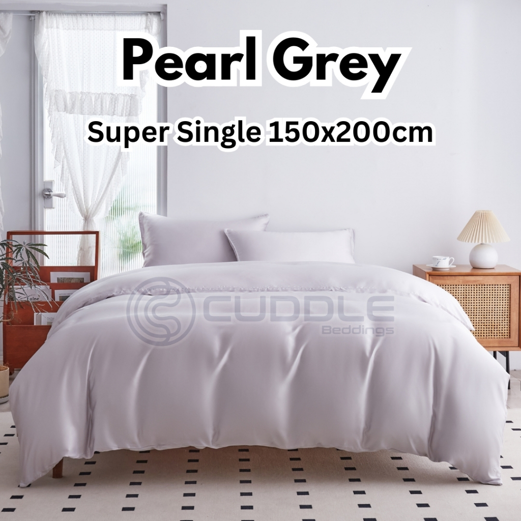 Cuddle™ Cool 2.0 Pure Bamboo Fiber Duvet Cover/ Hypoallergenic Silky ...