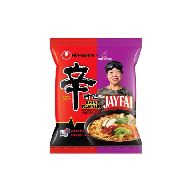 Shin Ramyun X Jay Fais Tom Yum Koong Instant Noodle Shopee Singapore