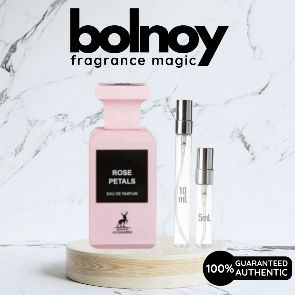 Authentic Maison Alhambra Rose Petals decant (TF RosePrick dupe ...