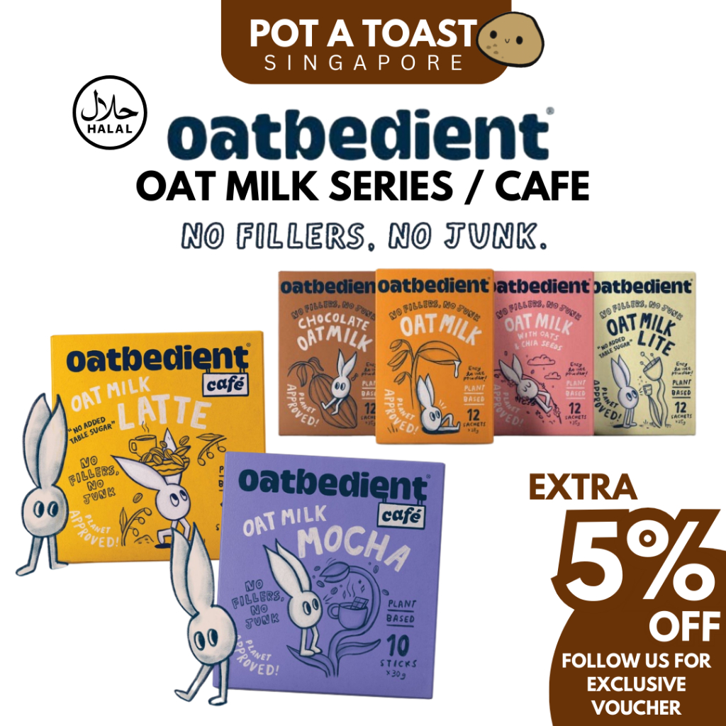 OATBEDIENT Oat Milk Series 25g/28g/35g X 12/10 PACKS | Shopee Singapore