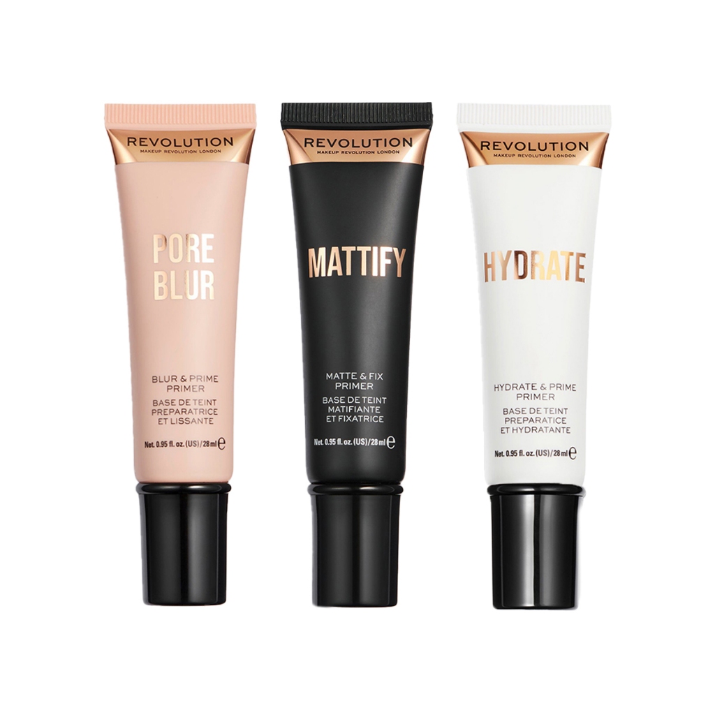 Revolution Primer 28ml (Pore Blur / Mattify / Hydrate) | Shopee Singapore
