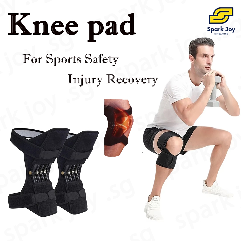 【SG】1PC Knee Support Booster Brace Sports Knee Guard Protection ...