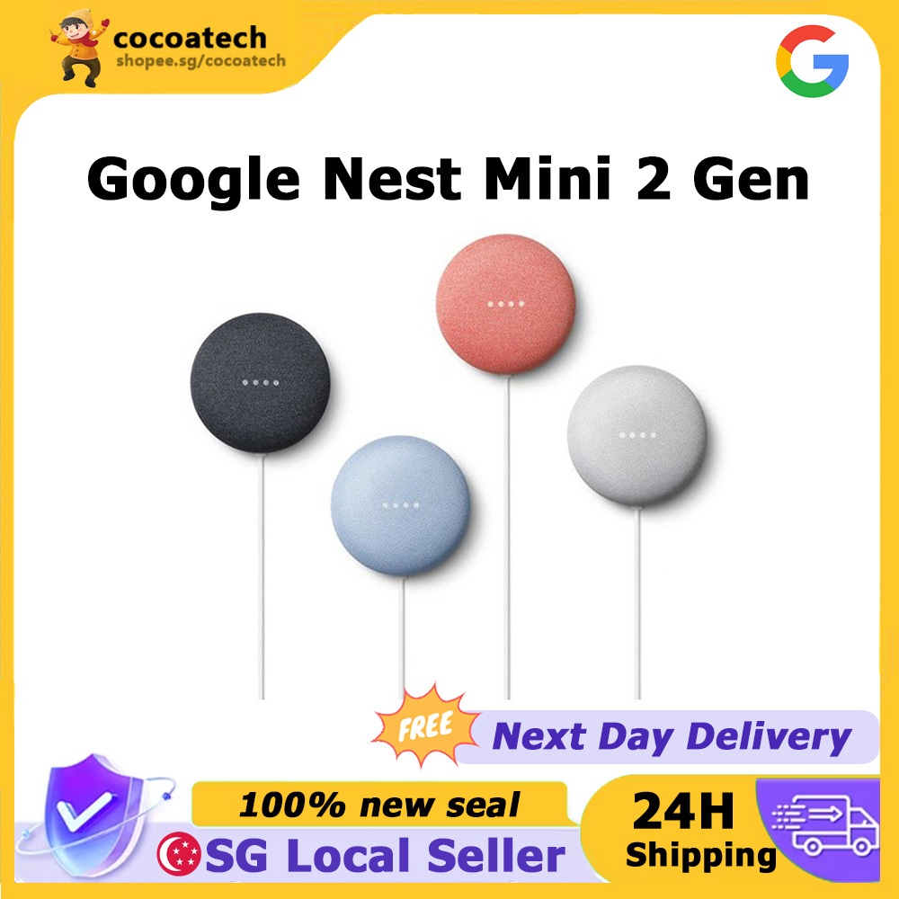 [Ready Stock] Google Nest Mini 2nd Generation Smart Speaker with Google ...