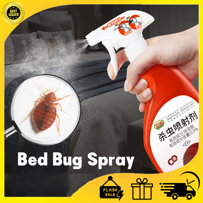 SG【READY STOCK】Bed Bug Killer Spray Bed Bug Killer Colorless Non-Toxic ...