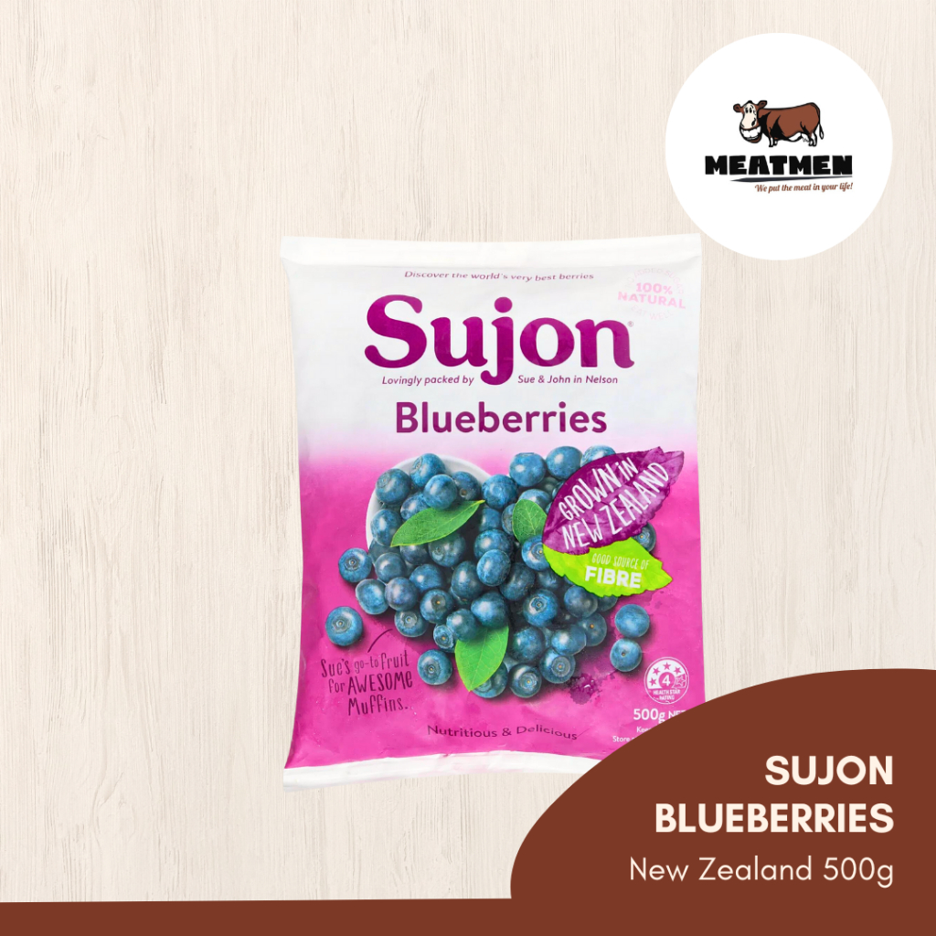 [FROZEN] SUJON NEW ZEALAND BLUEBERRIES (500g) | Shopee Singapore
