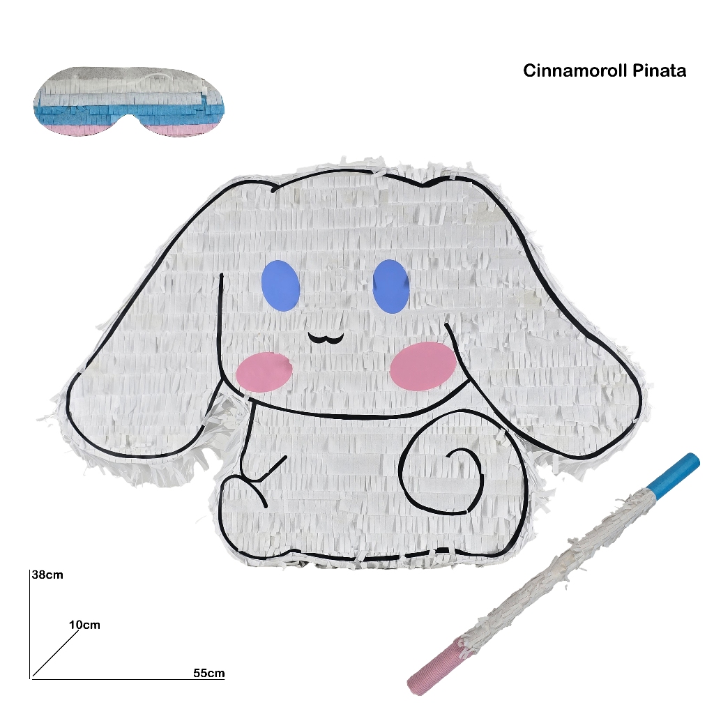 Cinnamoroll Candy Burst Pinata (55cm x 38cm x 10cm) (Comes With ...