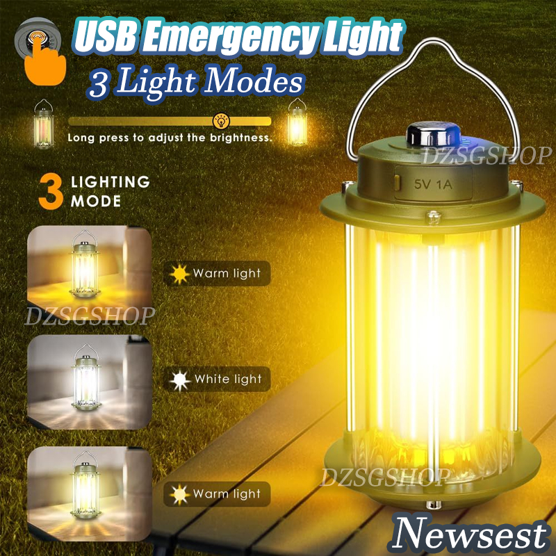 1000W Camping Light Rechargeable Outdoor Lantern Portable Outdoor Light ...