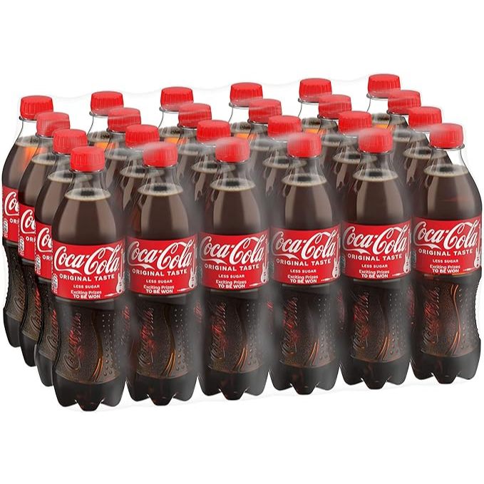 COKE Original Taste 500ML X 24 (BOTTLE) | Shopee Singapore