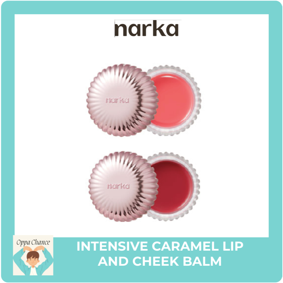 [Narka] Intensive Caramel Lip & Cheek Balm (2 kinds) | Shopee Singapore