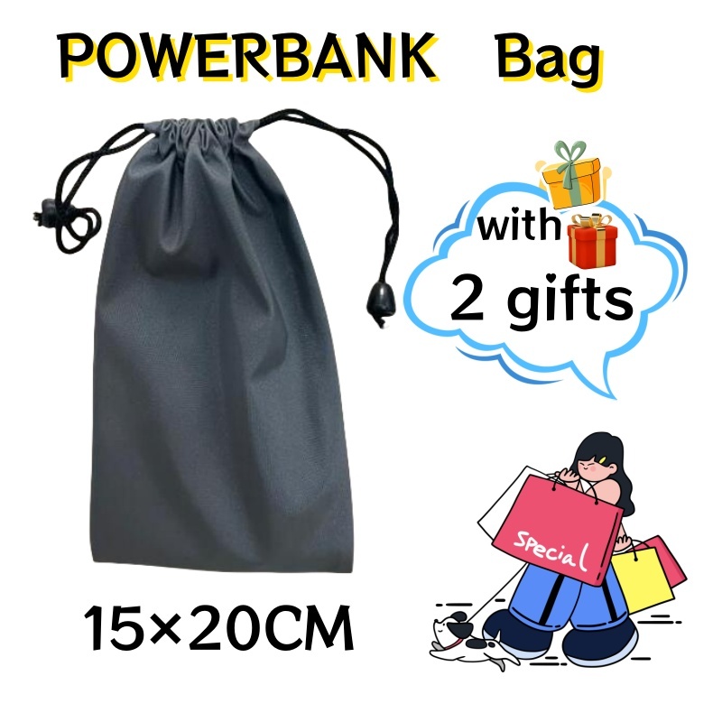 Power bank storage bag waterproof bag 15*20cm | Shopee Singapore