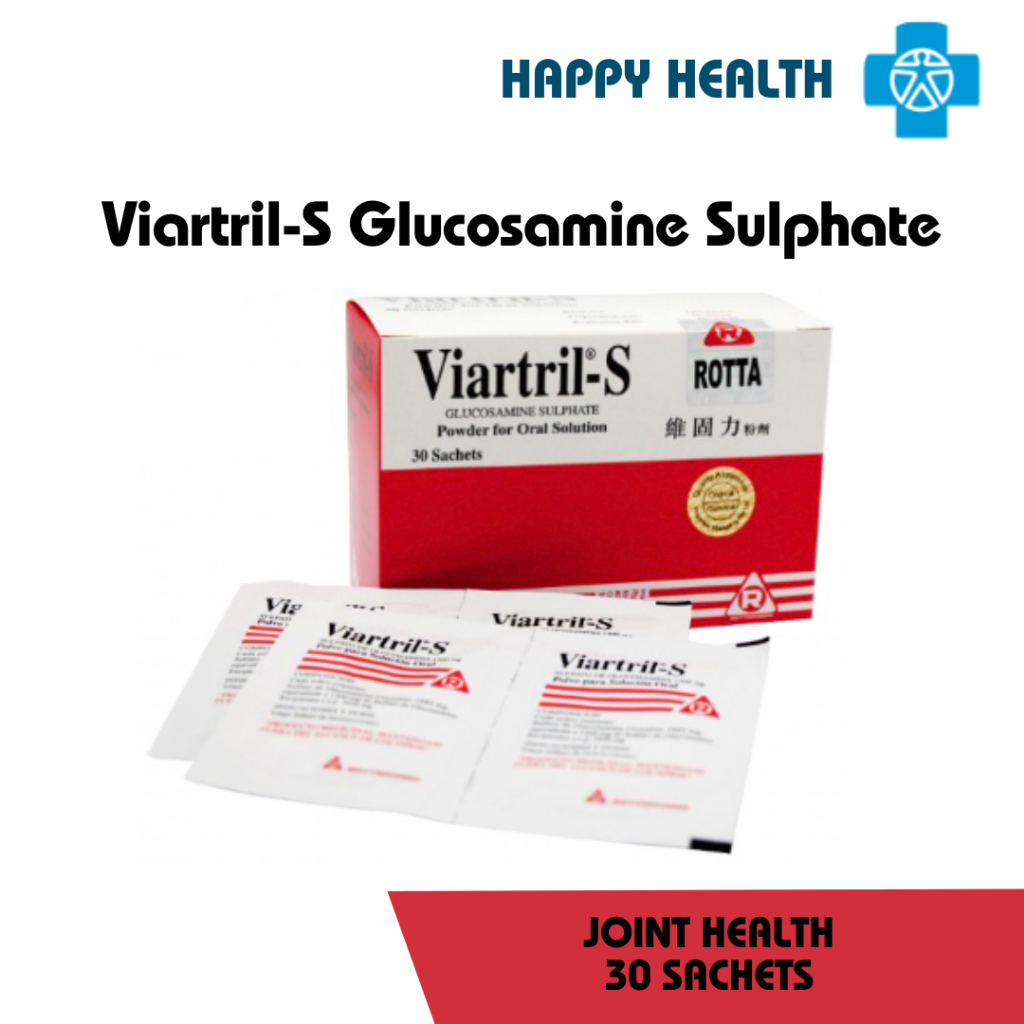 Viartril-S Glucosamine Sulphate 30 Sachets (Exp Apr 2025) - Maintain ...