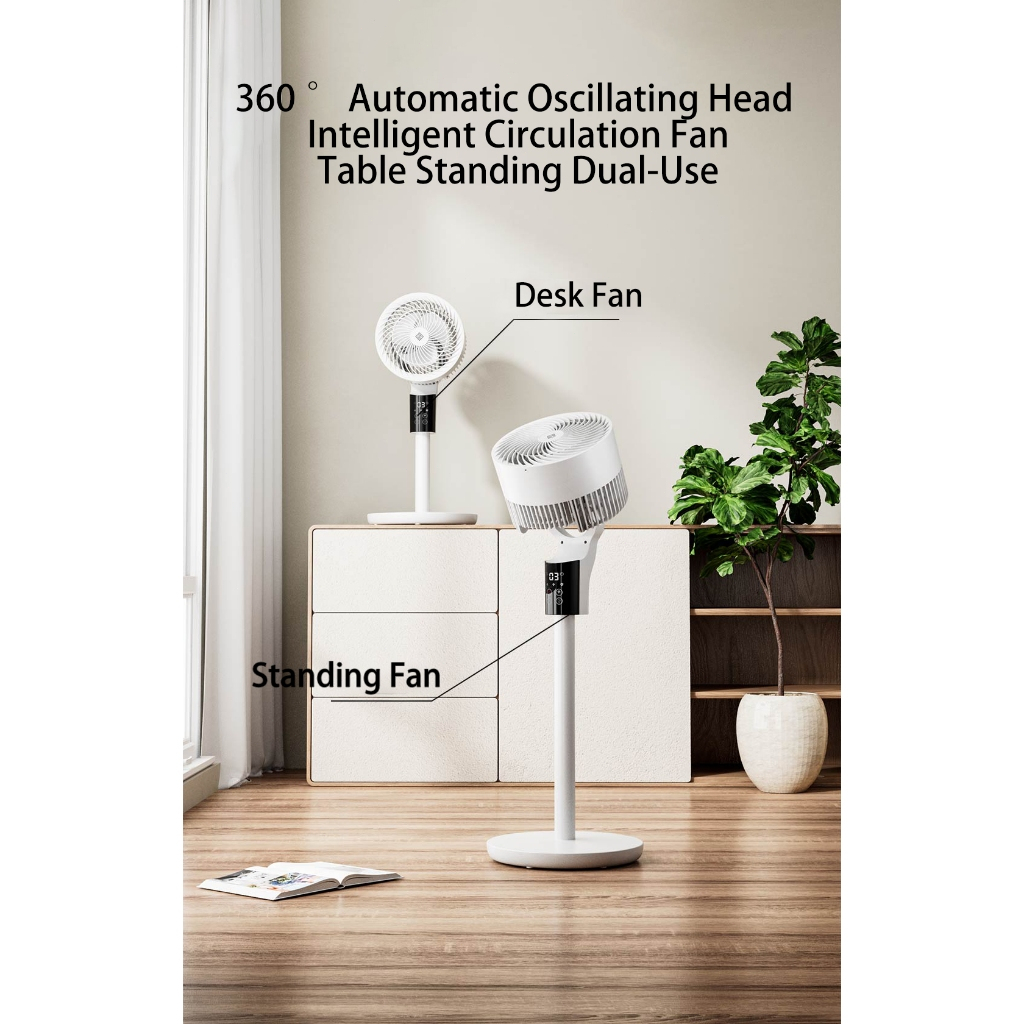 Xiaomi JIPIN 360 ° Automatic Oscillating Head Intelligent Circulation ...
