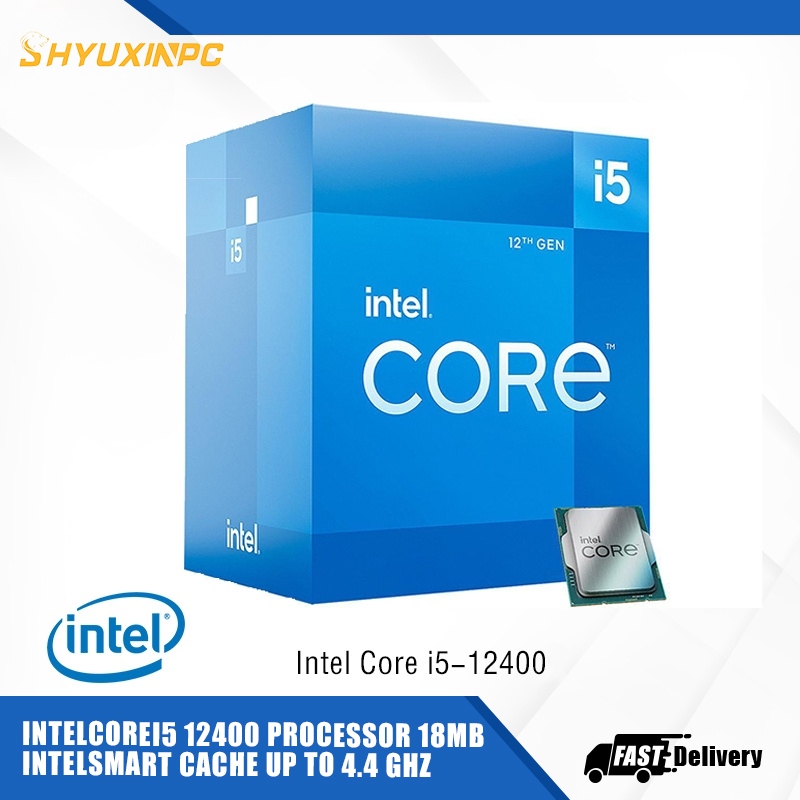 Intel Core i5-12400 Core i5 12th Gen Alder Lake 6-Core 2.5 GHz LGA1700 ...