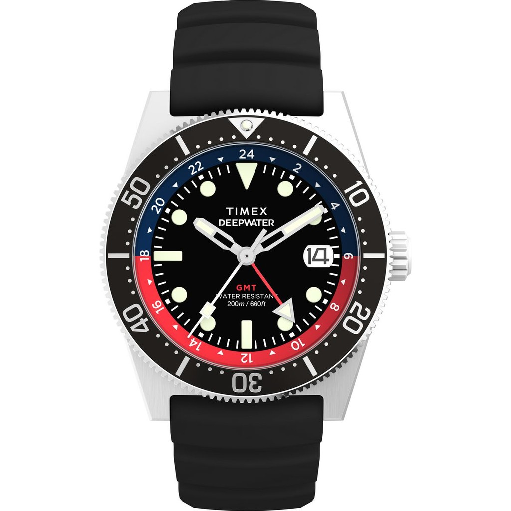 TIMEX DEEP WATER 41mm Watch - Black (TW2W75000) | Shopee Singapore