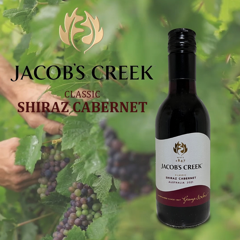 JACOB'S CREEK SHIRAZ CABERNET 187ML - AUSTRALIA RED WINE | Shopee Singapore
