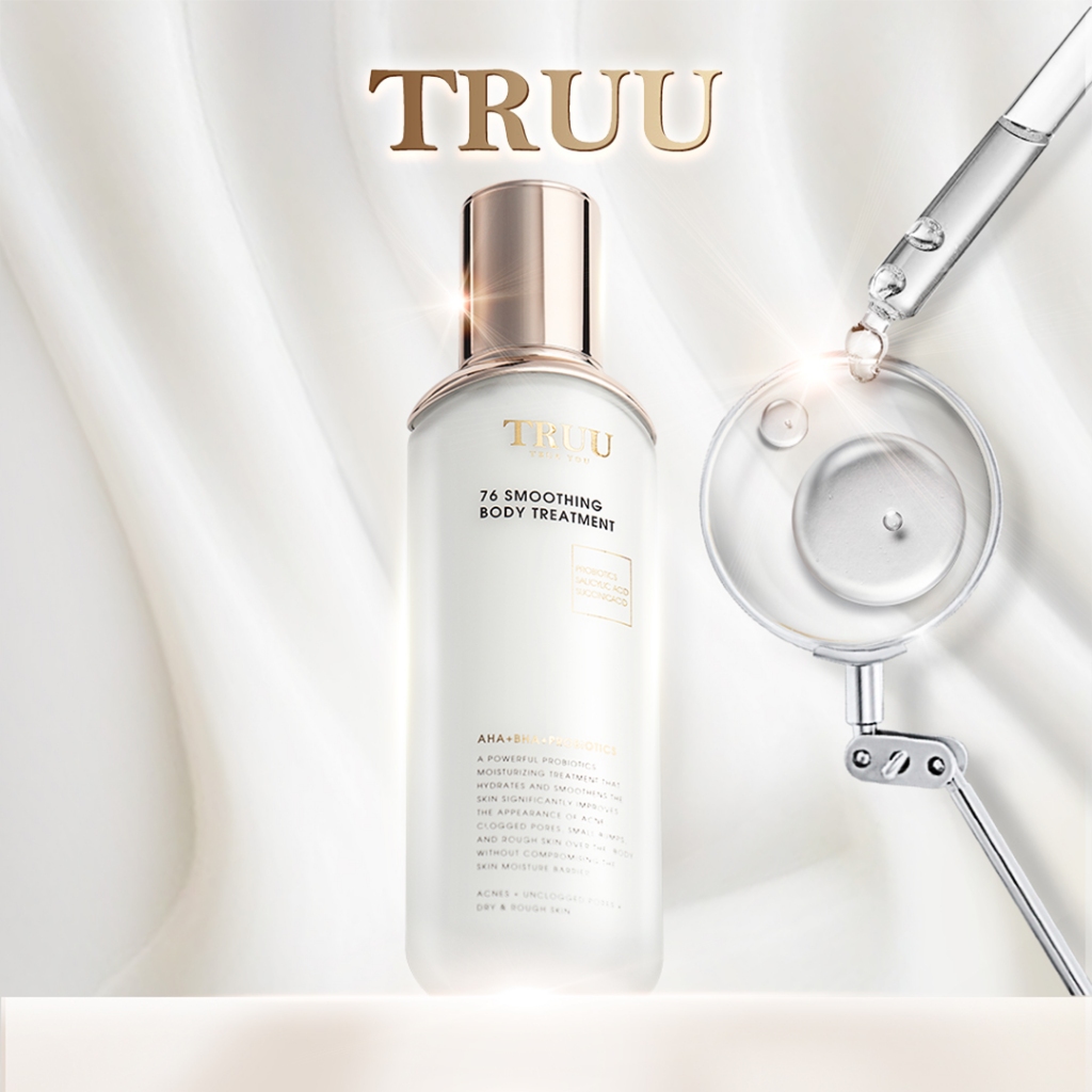 TRUU 76 Smoothing Body Treatment 120ML - acne, pimples, back, legs ...