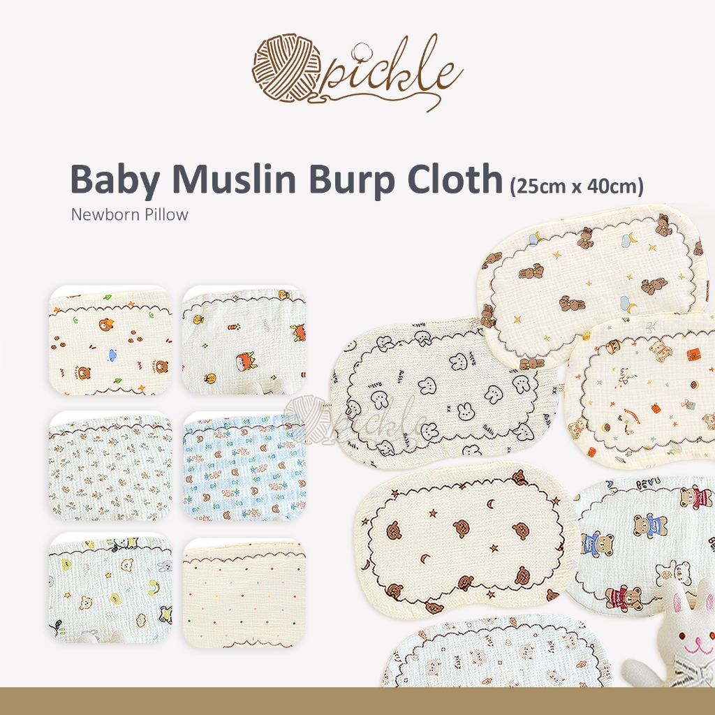 Baby Muslin Burp Cloth 100% Muslin Cotton 8 Layers Muslin Gauze Newborn ...