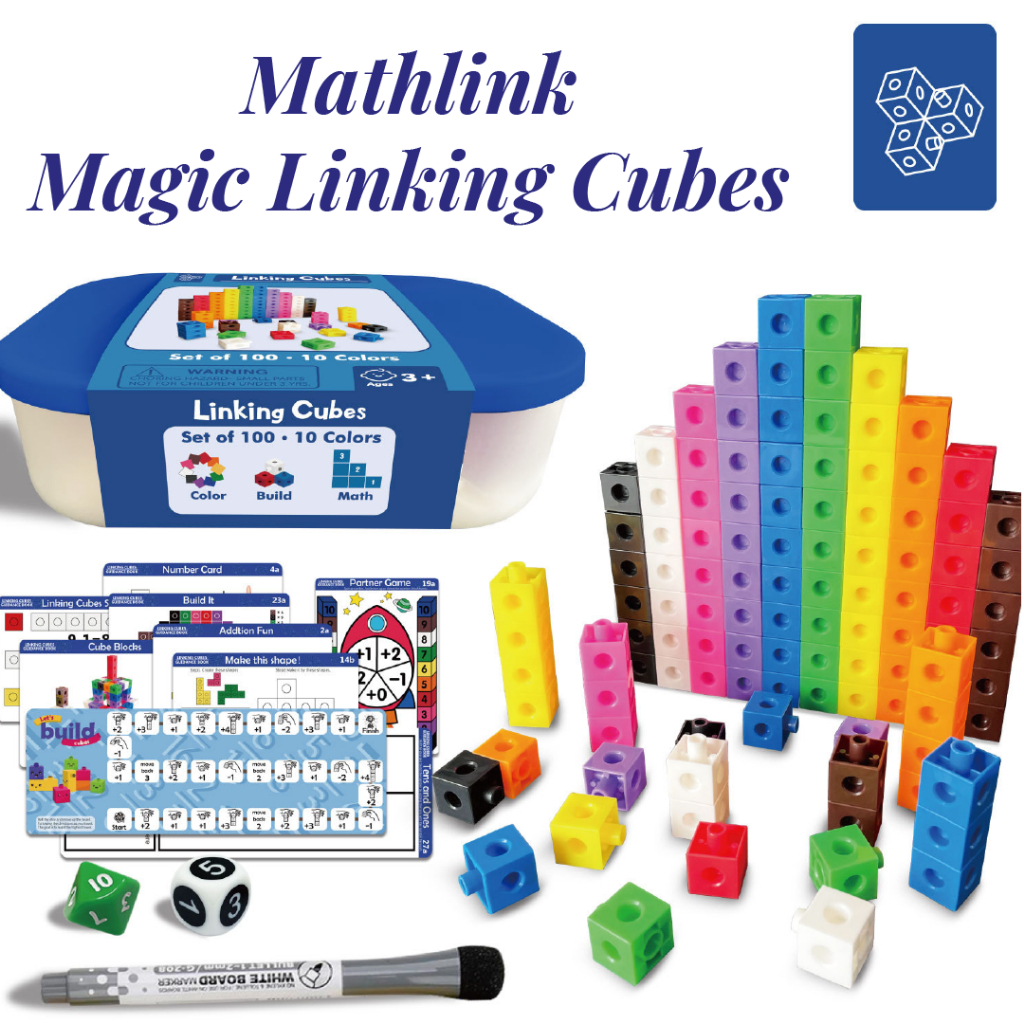 Mathlink Magic Linking Cubes Magic Math Cubes Math Linking Cube ...