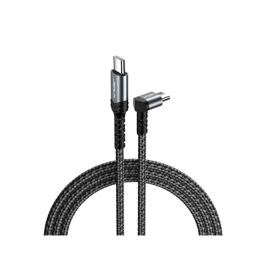 JSAUX Steam Deck 100W PD Fast Charge Cable 90 Degree USB C to USB C ...