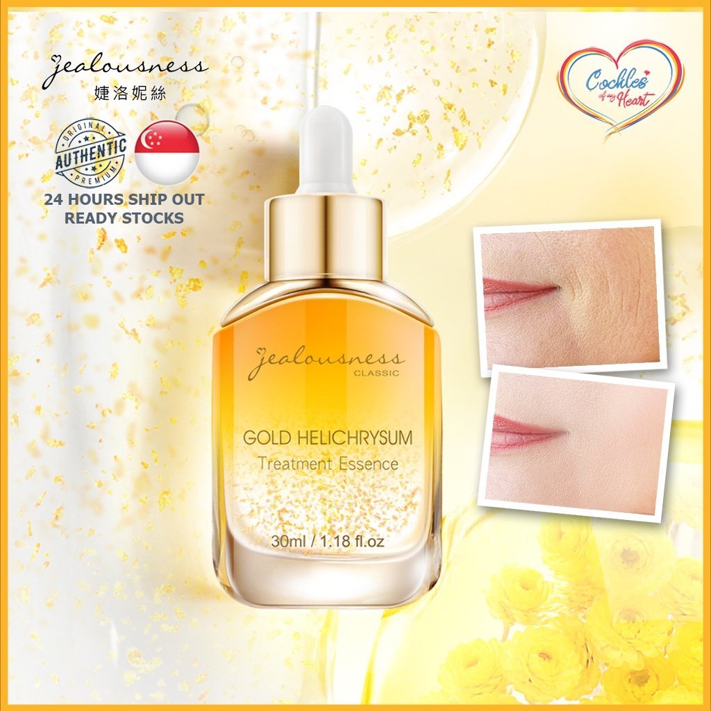JEALOUSNESS Gold Helichrysum Treatment Essence 30ml /5ml 黃金蠟菊超導精華 【小明星大跟班推薦】 Singapore Seller ...
