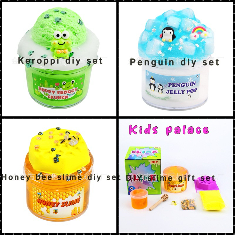 diy slime gift set!! 3 design available !! brand new ideal for kids ...