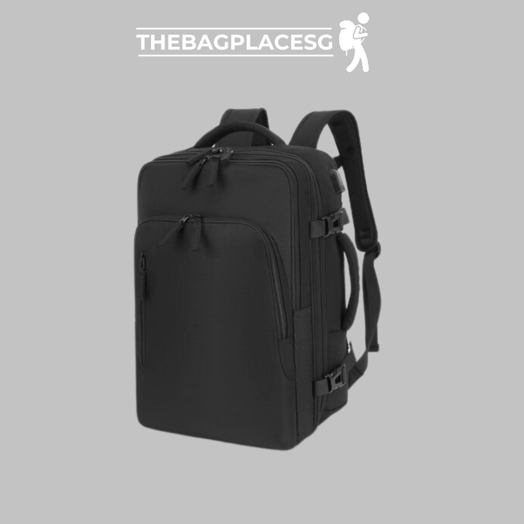"SG SELLER" TheBagPlace 40L travel Backpack man expandable waterproof ...