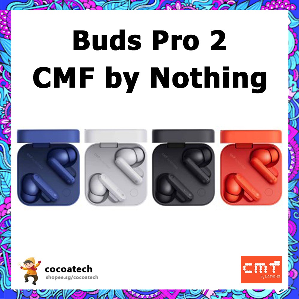 CMF Buds Pro 2 Wireless Earbuds Hi-Res Audio with LDAC 50 dB Hybrid ...