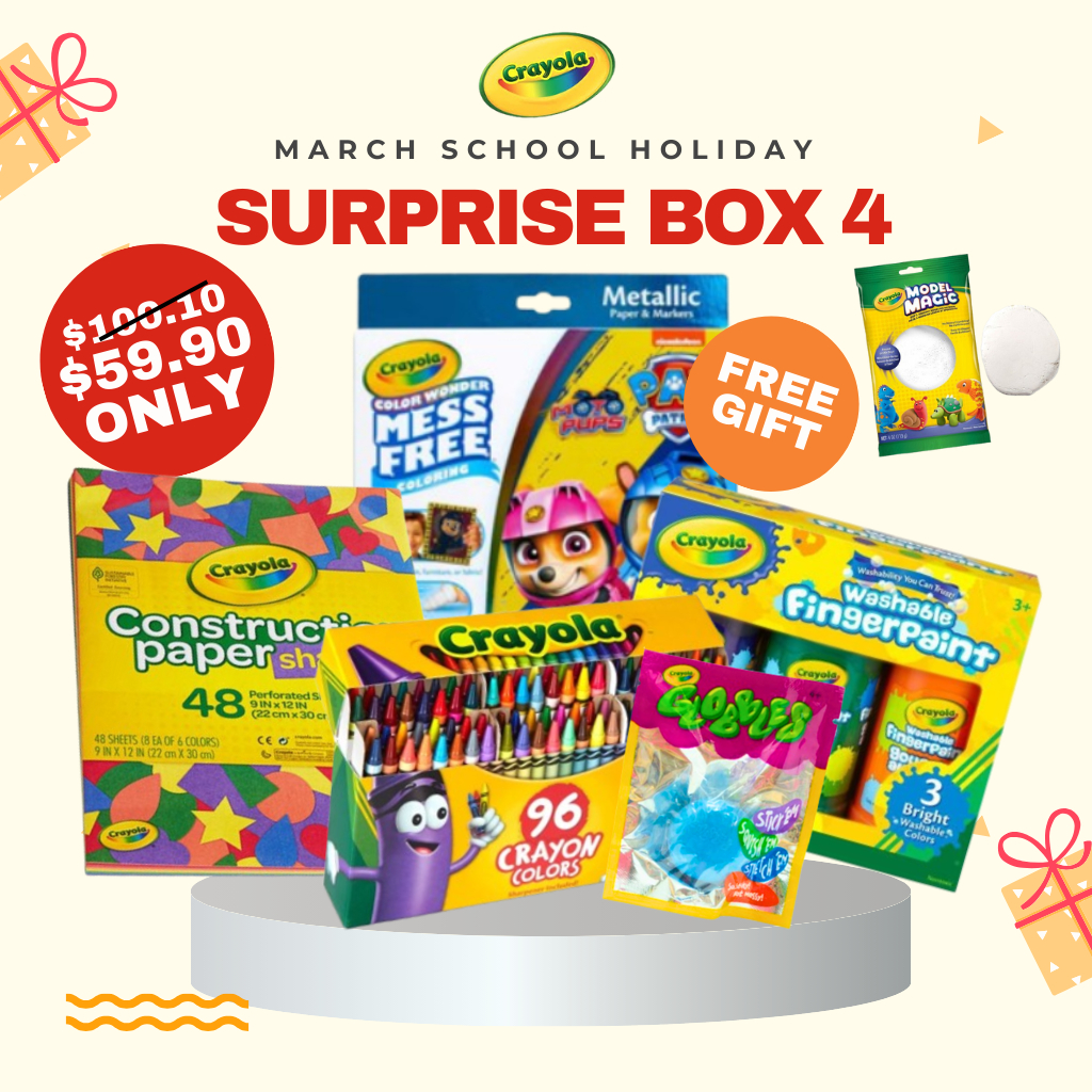[Surprise Box 4] Crayola Ultimate Art Box at SGD59.90 | Shopee Singapore