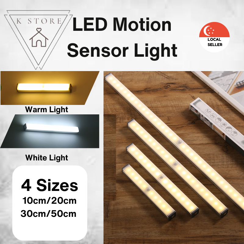 Wireless Motion Sensor Light Stick | Magnetic Sensor Light | Warm Light ...