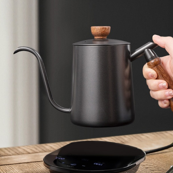 【SG】600ml Gooseneck Kettle Pour Over Kettle Stove Long Narrow Spout ...