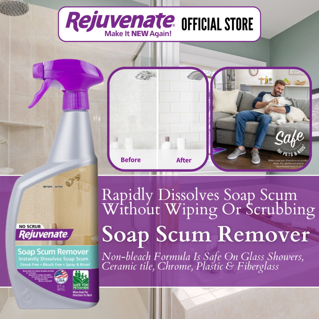 Rejuvenate Soap Scum Remover 32OZ | Shopee Singapore