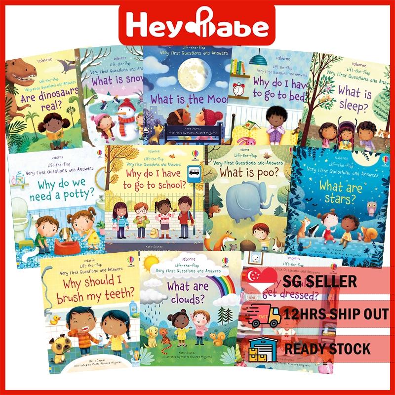 Usborne Very first questions and answers Series, Lift-the-Flap, Early ...