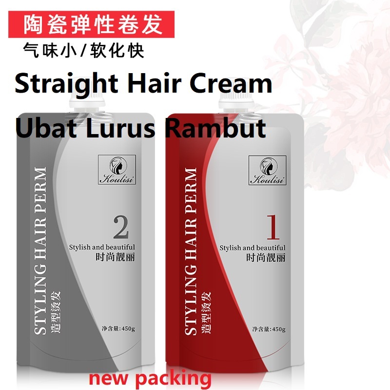 Hair Rebonding Cream Ubat Krim Lurus Rambut - Rebonding 500ml ...