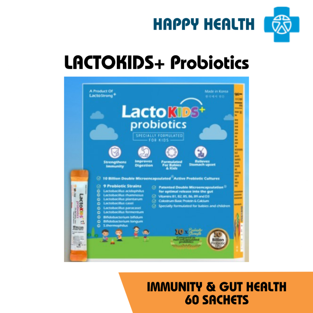 Lactokids+ (EXP 04/2028) Probiotics w/ added Colostrum, Calcium ...