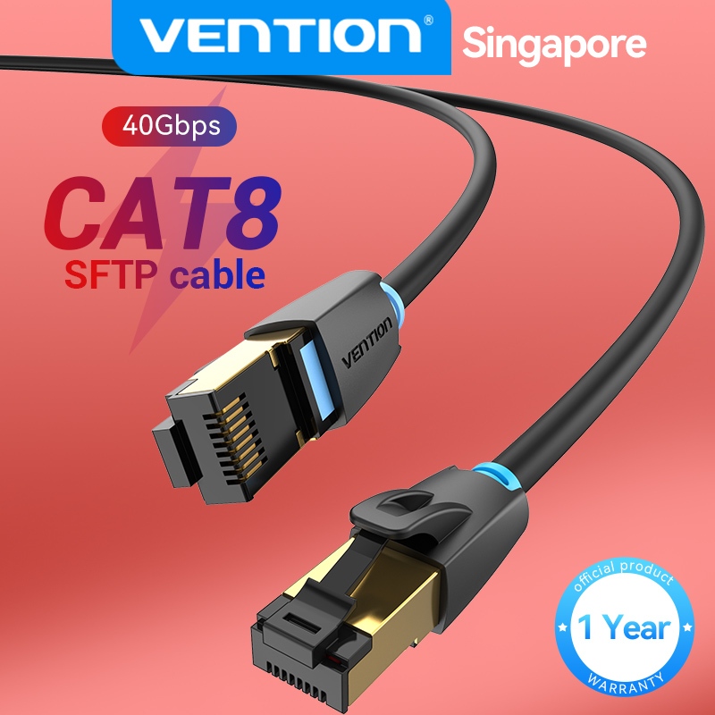 Vention CAT6 Round Flat RJ45 Top Ethernet Cable CAT 6 Gigabit High ...