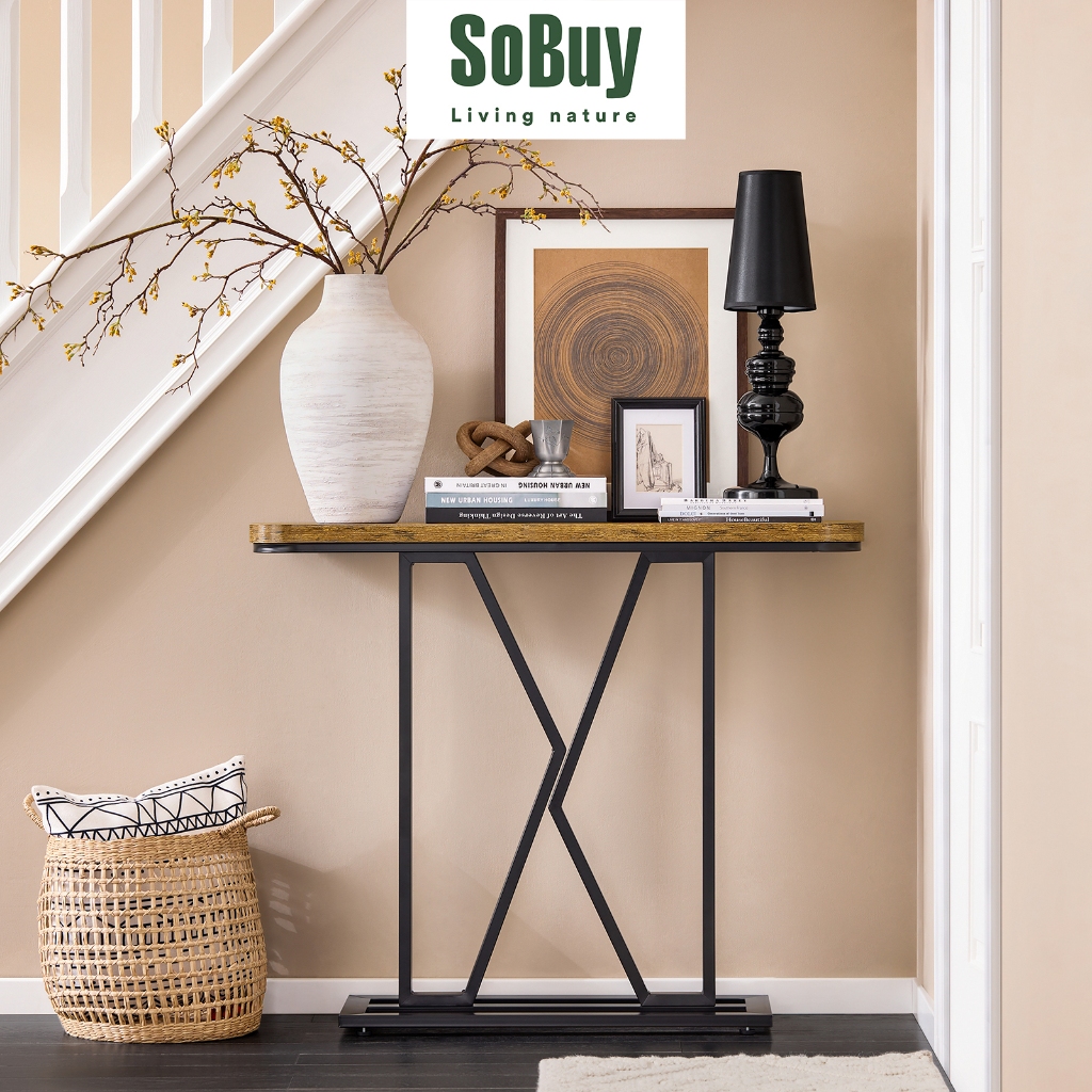 (SG STOCK ) SoBuy FSB92-F, Console Table Hall Table Side Table End ...