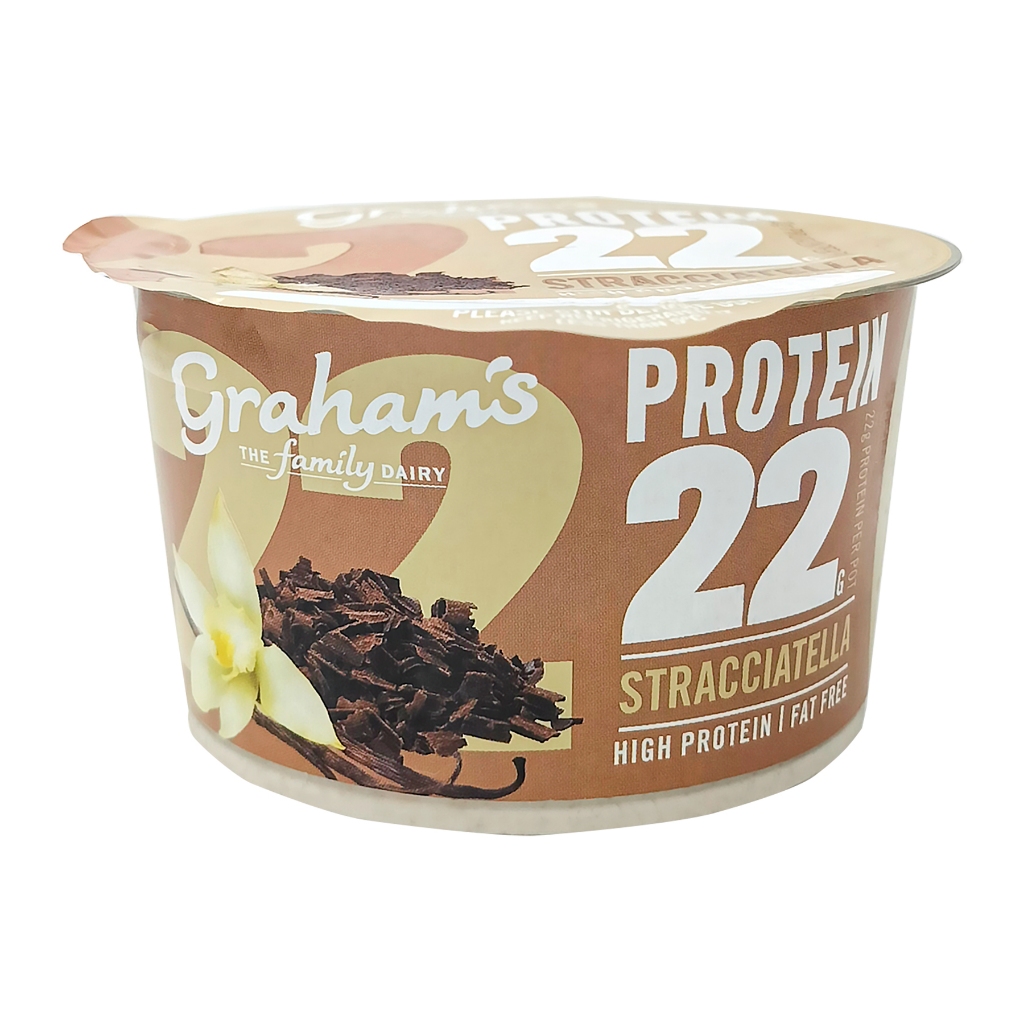 Grahams Family Dairy High Protein 22 Stracciatella Yogurt | Shopee ...