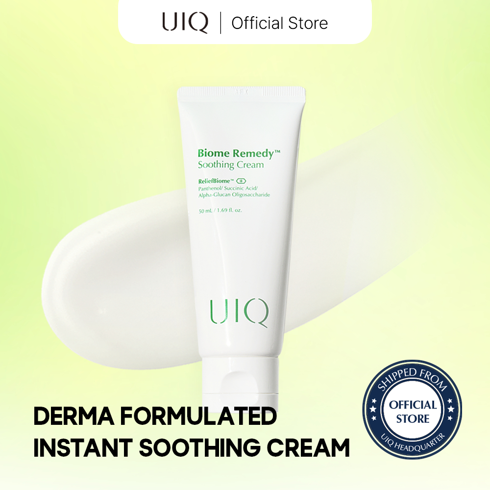 [UIQ OFFICIAL] UIQ Biome Remedy™ Soothing Cream 50ml, Rocket moisturization | Shopee Singapore