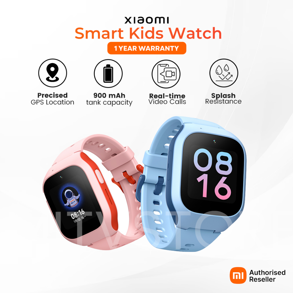 Xiaomi Smart Kids Watch | 900mAh | Video calls | 2MP Camera | GPS ...