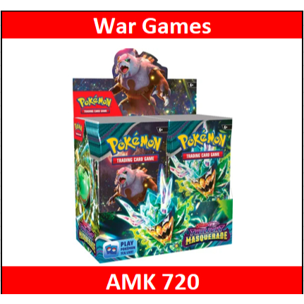 Pokemon SV06 Twilight Masquerade Booster (Box Of 36 Packs) | Shopee ...