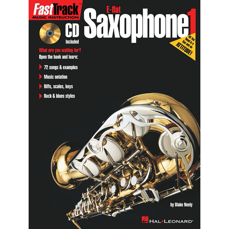 FastTrack Music Instruction E-flat Saxophone 1 (with CD) | Shopee Singapore