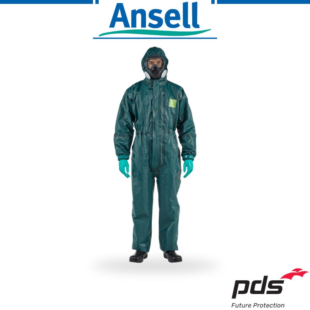 Ansell Alphatec 4000 Ultrasonically Welded & Taped Coverall - Model 111 ...