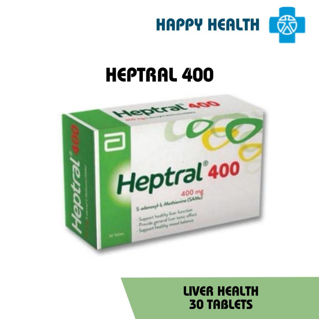 HEPTRAL (EXP FEB 2027) Tablets 400mg Abbott - Support Healthy Liver ...