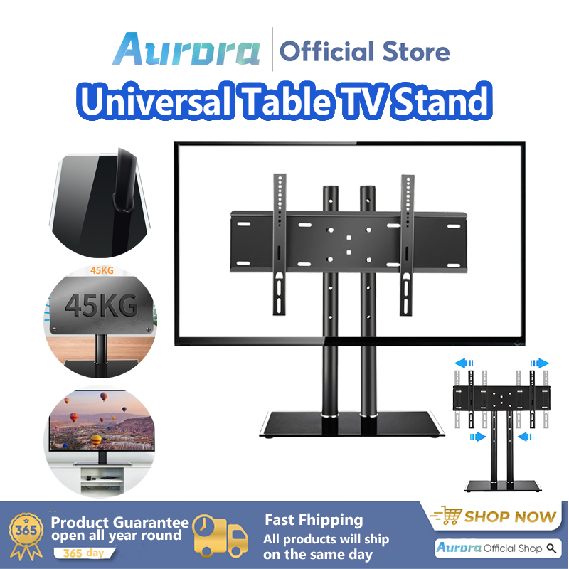 SG Stock Universal Table TV Stand for 26"-70" LCD LED Screen Height ...