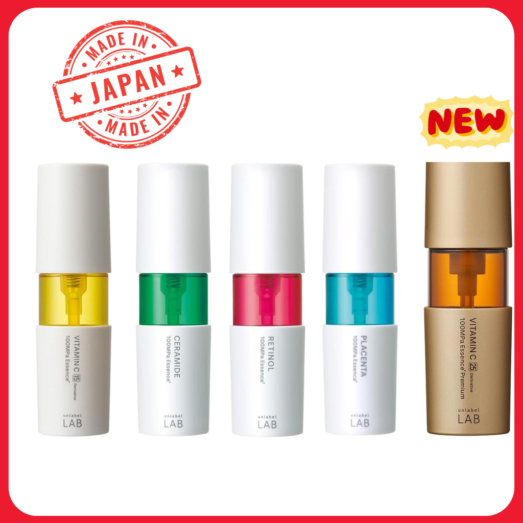 【Shipping from Japan】unlabel LAB Facial Essence 5 Series 50ml CERAMIDE ...