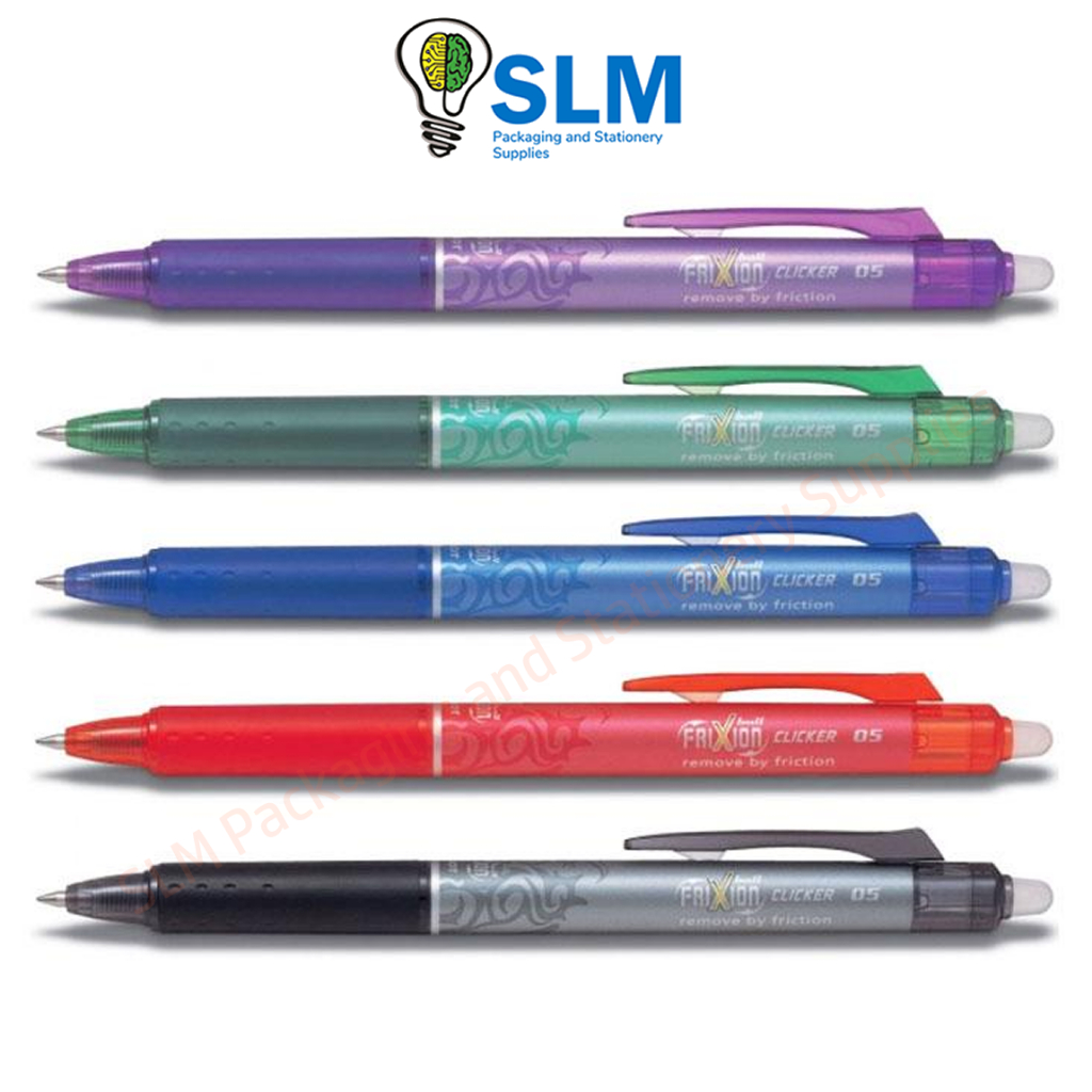 Pilot Pen Frixion 0.5mm | 0.7 mm Clicker Ball Pen / Refill Can Be ...