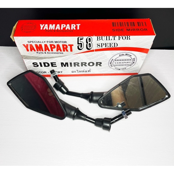 YAMAHA MOTORCYCLE MINI SIDE MIRROR (BLACK) SNIPER LC135 AEROX NMAX ...