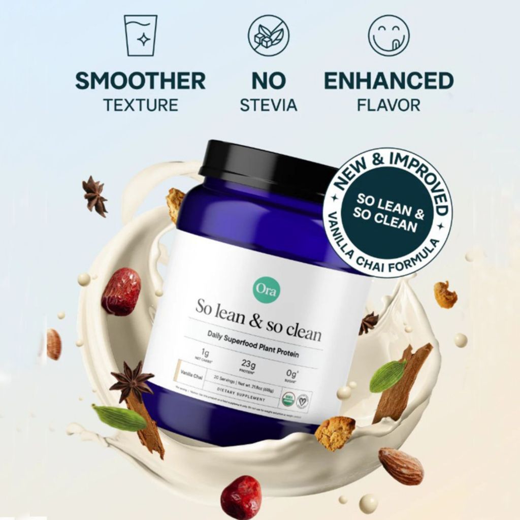 Ora Organic So Lean & So Clean Vegan & Plant-Based Protein Powder ...